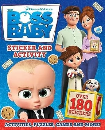 Boss Baby - Sticker Book Fun (S & A Special Boss Baby): Amazon.co.uk ...