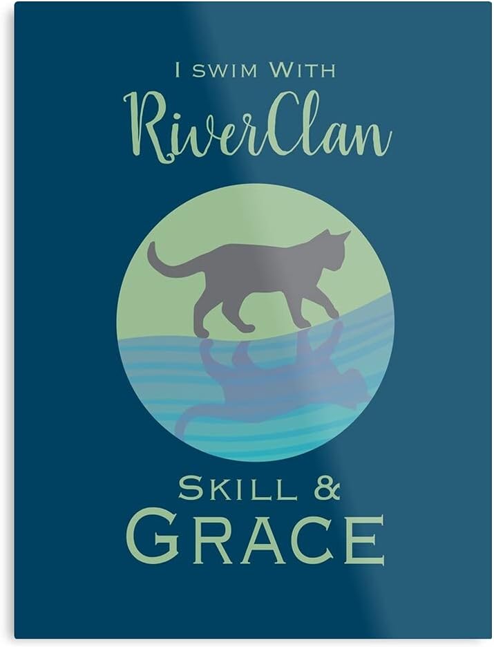 Amazon.com: Silvermist Cats Cat Warriors Riverclan Poster For Home ...