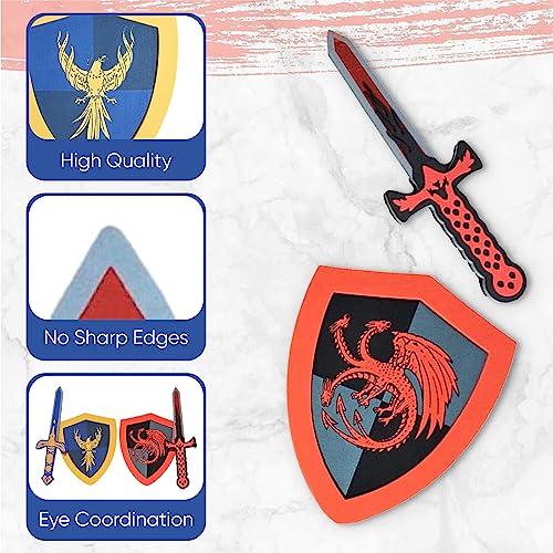 Snapklik.com : SENSORY4U Foam Sword And Shield Set Toy For Kids ...