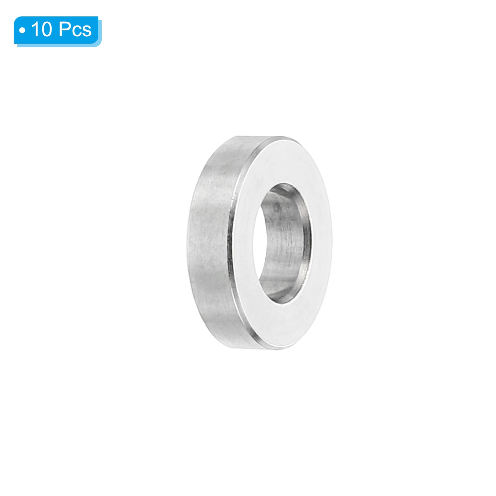 PATIKIL M6 Stainless Steel Spacers, 10 Pcs Metal Spacer Stainless Steel ...