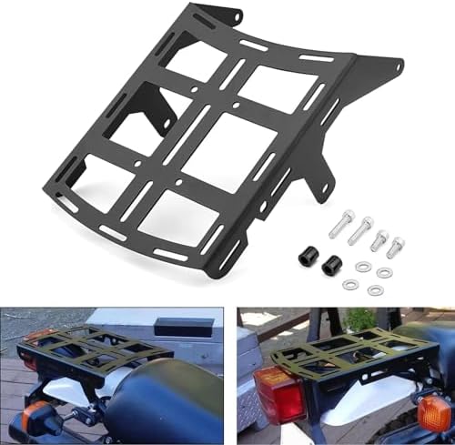 Amazon.com: WeiSen Motorcycle DR650 Rear Luggage Rack Compatible with ...