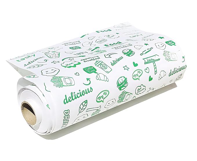 Buy TRIKUTA® Food Wrapping Paper Roll - Premium Non-Stick Butter ...