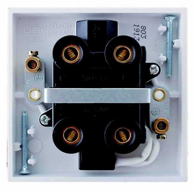 U-Trade 45 Amp Shower Pull Cord Switch, Electric Ceiling Pull Cord ...