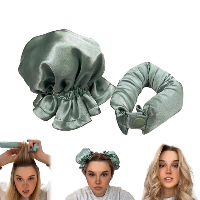 Amazon.com : 2 Set New Bun Bons Heatless Hair Rollers with Cloth Cover ...