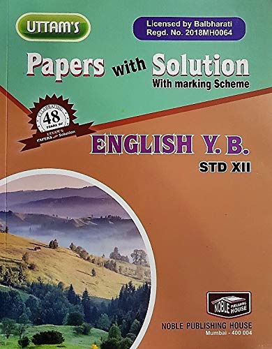 Uttam English Yuvakbharti Papers with Solution for Class 12th : Uttam: Amazon.in: Books