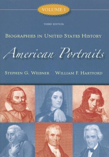 Amazon.com: American Portraits: Biographies in United States History ...