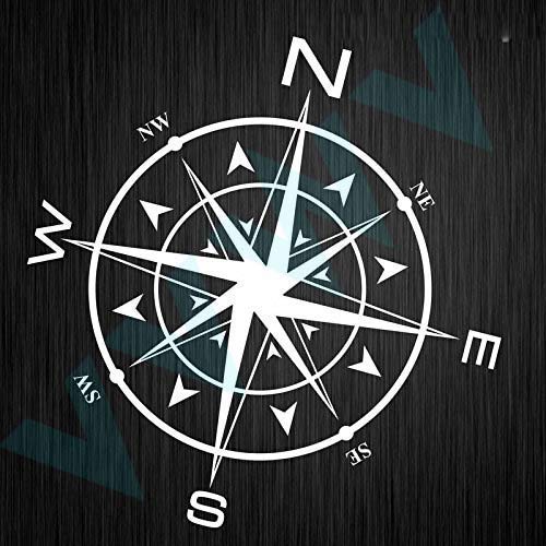 VVWV Compass Stickers and Decals Exterior for Mahindra Thar Gypsy Hood ...