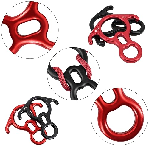 Snapklik.com : Azarxis 50 kN Rescue Figure, 8 Descender Large Bent-Ear ...