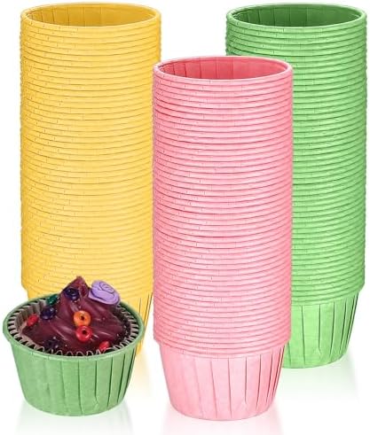 150 Pcs Cupcake Cases for Baking, Paper Muffin Cases for Baking, Cup ...