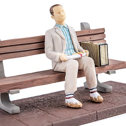 AIDLNS Forrest Gump Figurine, Film Characters Sculpted Hand-Painted ...