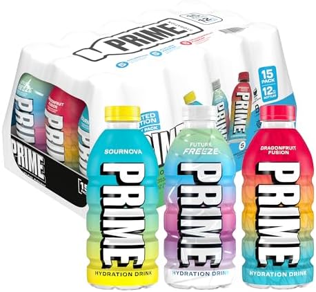 Amazon.com : PRIME Hydration VARIETY Sports Drinks, Electrolyte Enhanced to Replenish Fluids ...
