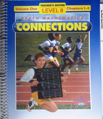 Heath Mathematics Connections Level 8 Teacher's Edition Volune One ...