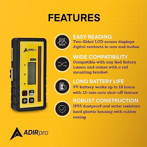 Snapklik.com : Adir Universal Rotary Laser Detector