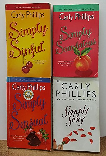 Carly Phillips Simply Series - 4 Book Set - Simply Sinful, Simply ...