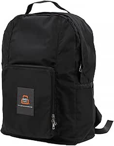 Amazon.com: Bags in Bag Foldable BackPack Black : Sports & Outdoors