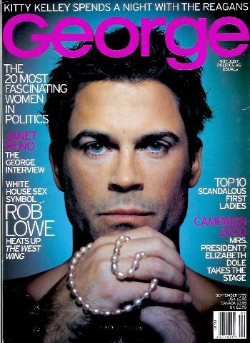 George Magazine - September 1999: Rob Lowe, Janet Reno, the Reagans ...