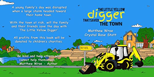 Amazon.com: The Little Yellow Digger That Saved The Town eBook : Wroe ...