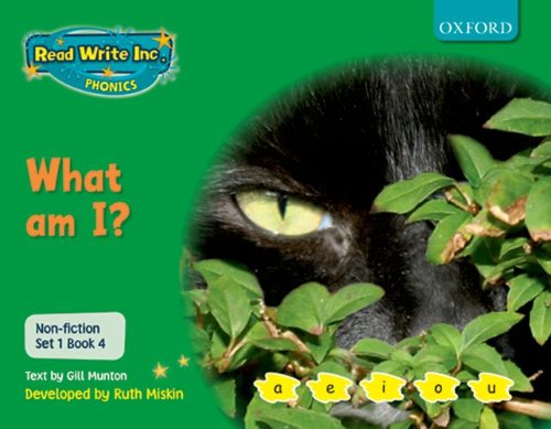 Read Write Inc. Phonics: Non-fiction Set 1 (Green): What Am I?: Munton ...