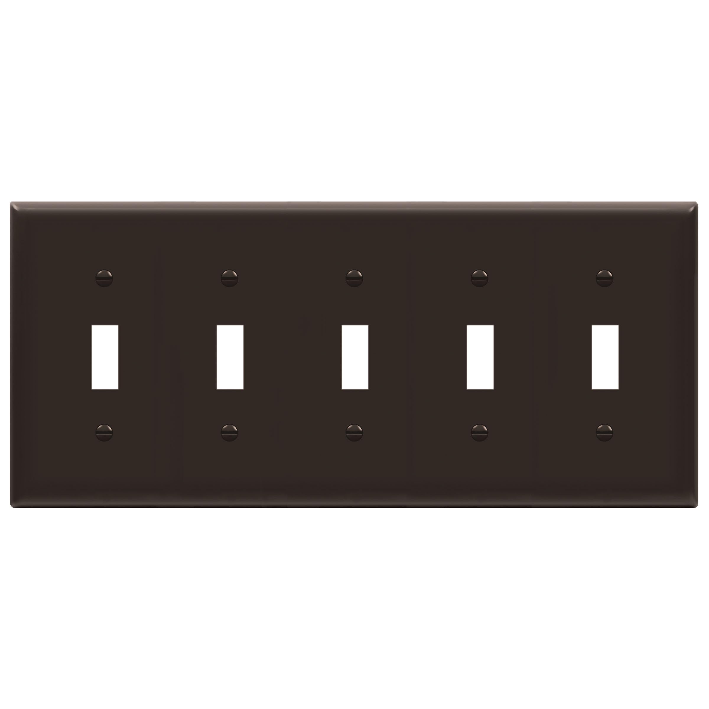 Snapklik.com : Five Gang Light Switch Wall Plate, Toggle Switch Plate ...