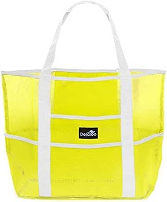 Amazon.com: Dejaroo Mesh Beach Bag - Lightweight Tote Bag For Toys ...