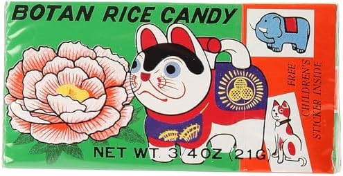 Amazon.com : Botan Rice Candy .75 oz each (2 Items Per Order) : Grocery ...