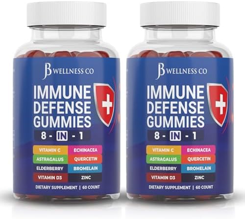 Amazon.com: JB Wellness Co 8 in 1 Immune Defense Booster Supplement ...
