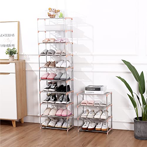 Snapklik.com : Jucaifu Stackable Small Shoe Rack, Entryway, Hallway And ...