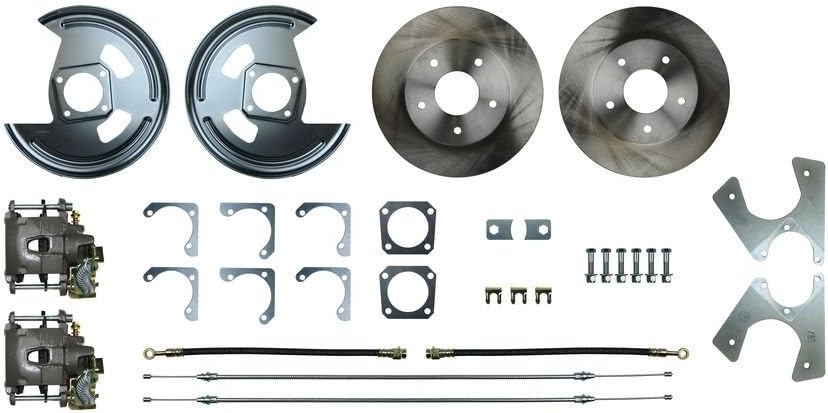 Amazon.com: Right Stuff ZDCRD03 Ford 8.8" Rear Disc Brake Conversion ...