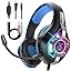 Tatybo Gaming Headset for Ps5 Ps4 PC Xbox S/X Series Switch PC, Gaming ...