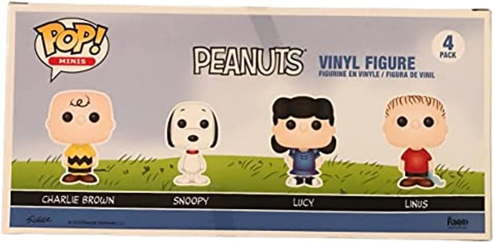 Amazon.com: Funko Peanuts Target Exclusive Pop Minis : Toys & Games