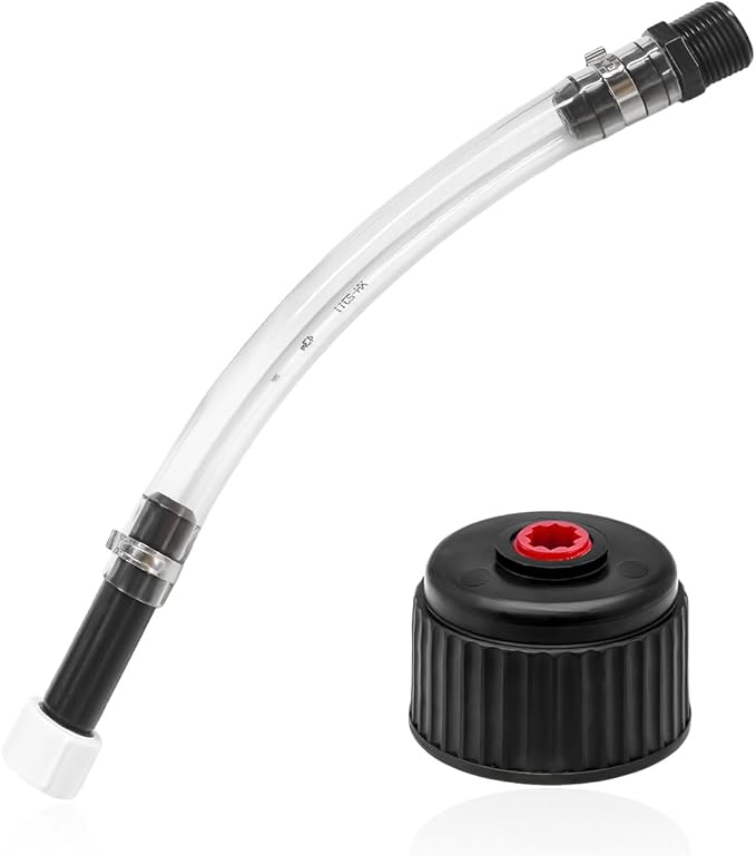 Amazon.com: Wevdn 2 PCS Gas Cans Racing Fuel Jug Hose & Cap 3042, 5 ...