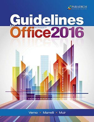 Guidelines for Microsoft Office 2016: 9780763871284: Textbooks: Amazon ...