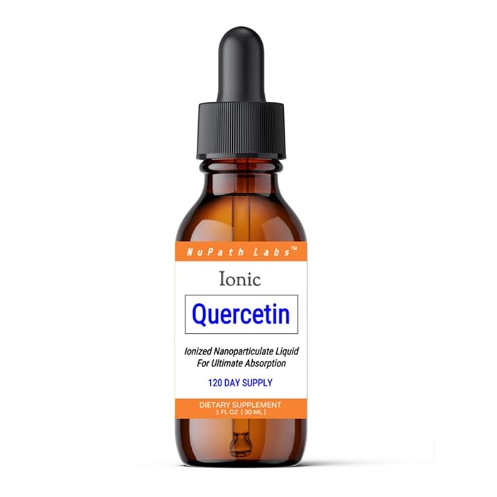 Buy Ionic Quercetin Sublingual Liquid (Glass Bottle) 120 Day (3,000 mcg ...