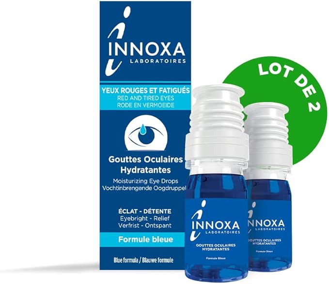 INNOXA - Gouttes Formule Bleue - Collyre Yeux - Blanchit les Yeux ...