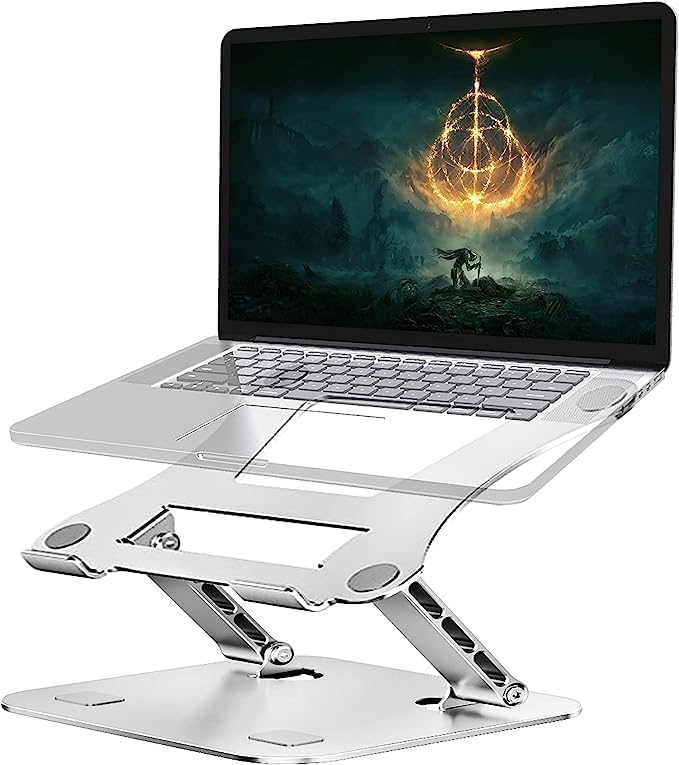 Lifelong Ergonomic Laptop Stand - Adjustable Height Up To 20 ...