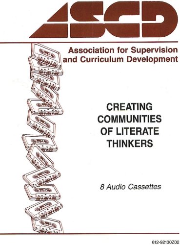 Creating Communities of Literate Thinkers, 8 Audie Cassettes (1 ...