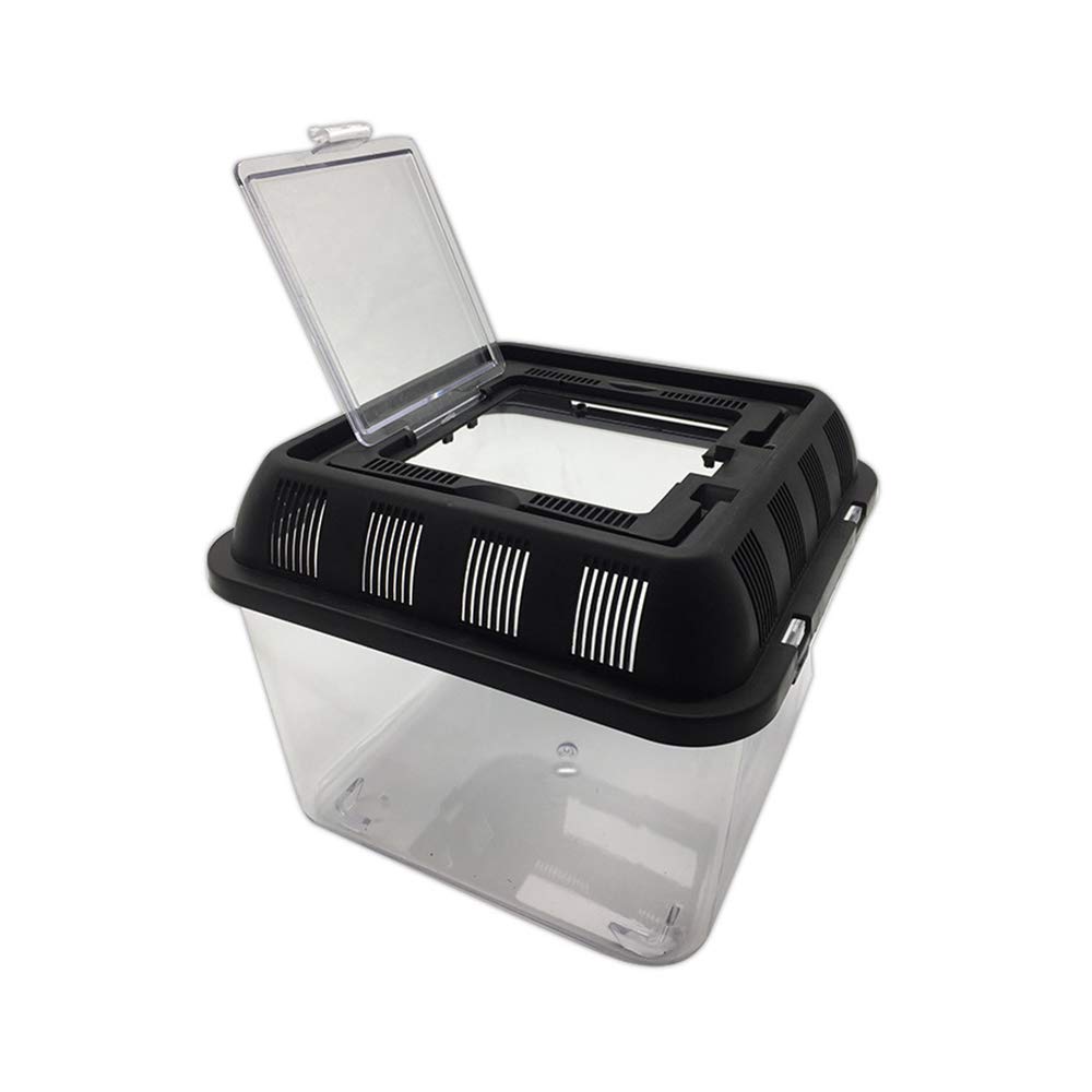 Buy KEBY Reptile Box Reptile Carrier with Cover Breeding Box for Snake ...