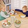 Amazon.com | Wheat Straw Dinnerware Sets -DAPIPIK 42 Piece Unbreakable ...
