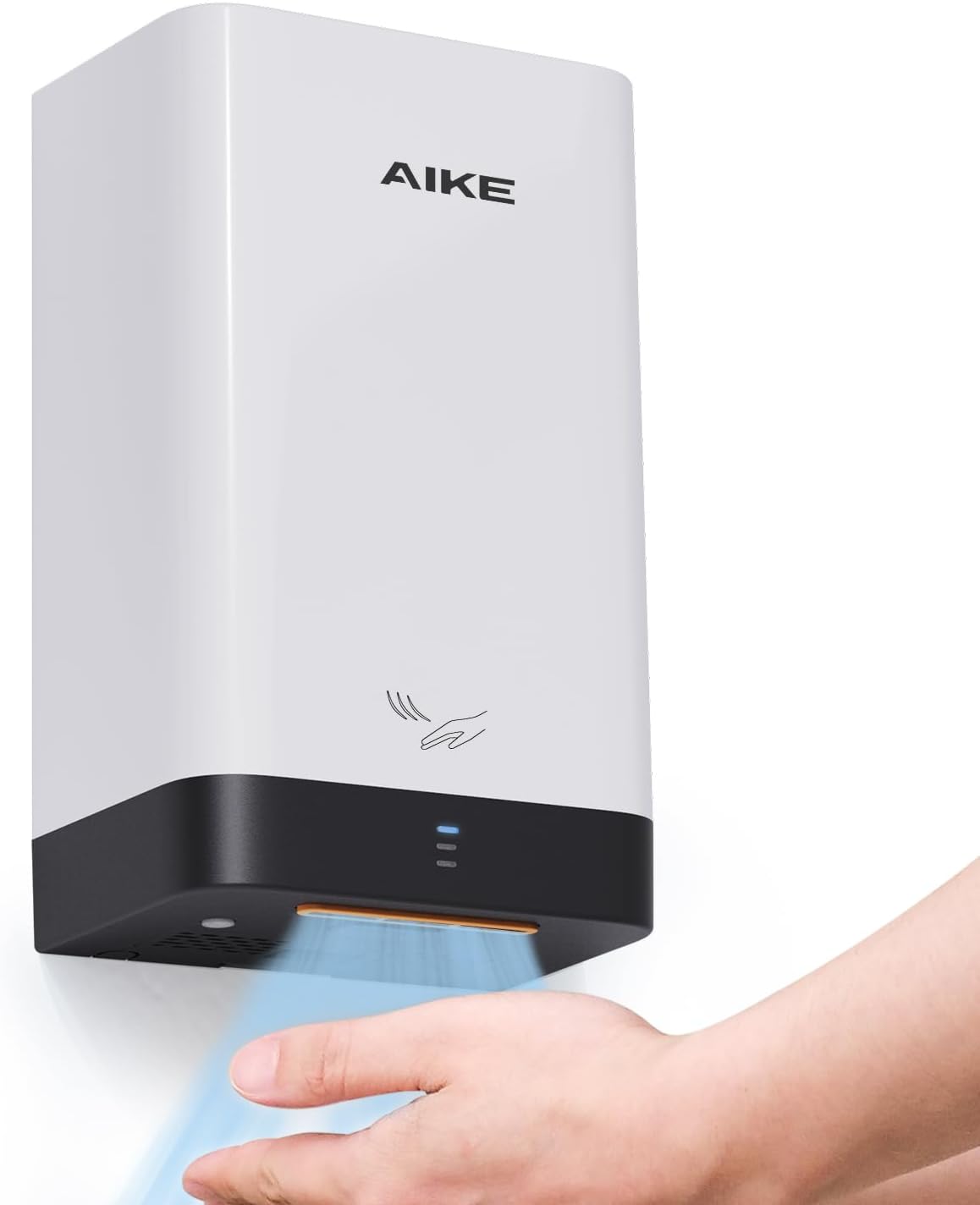 AIKE Sèche-Mains 10 Secondes pour sécher, Sèche-Mains électrique à ...