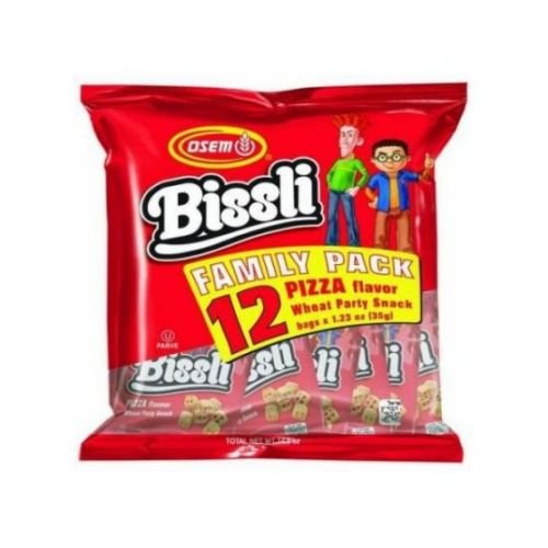 Amazon.com: Osem Bissli Pizza Flavored Crunchy Wheat Snack -No Food ...