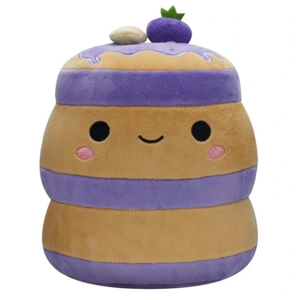 Amazon.com: Squishmallows 19cm, Paden the Blueberry Pancakes : Toys & Games