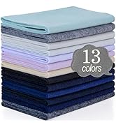 Amazon.com: XSEINO 12 Rolls 8"x35"(20.5x90cm) 1.4mm Thick Soft Felt ...