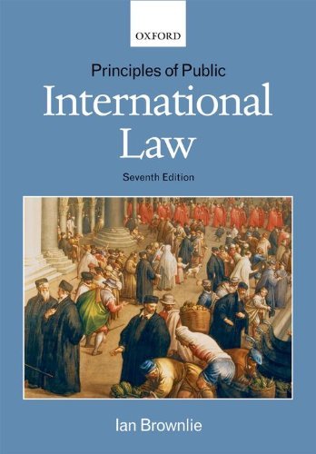 Amazon.in: Buy Principles of Public International Law by The Late Ian ...