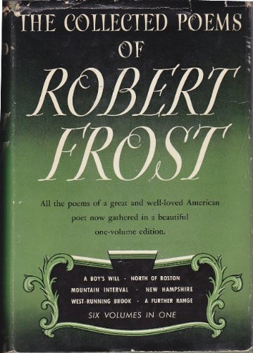 Collected Poems of Robert Frost: frost, robert: Amazon.com: Books