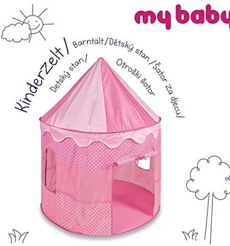Amazon.com: Pink Crown Princess popup Play Tent Castle Pop Up : Toys ...