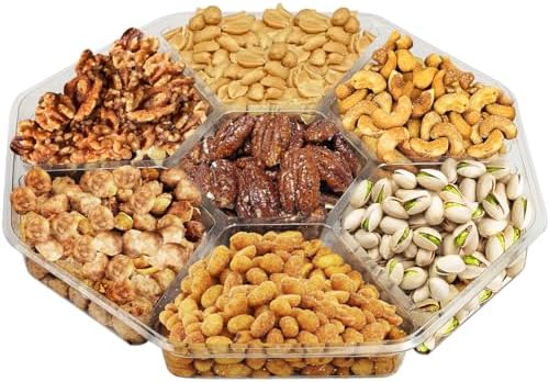 Amazon.com: Nuts Gift Basket - 9 Varieties of Roasted and Natural Nuts ...