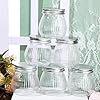 Amazon.com: Yungyan 50 Pcs 4 oz Small Jars with Lids, Clear Mini Mason ...