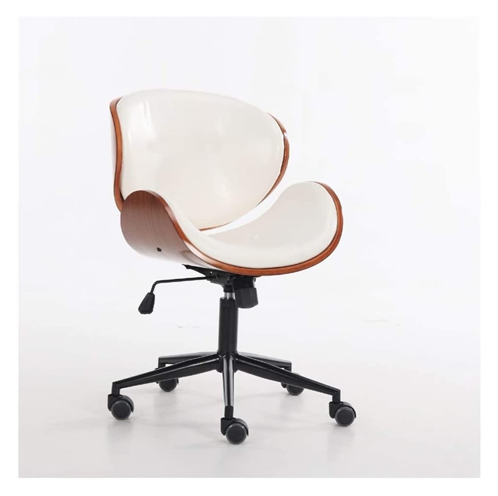 Amazon.co.jp: Computer Chair Solid Wood Office Desk Chair Boss Chair ...