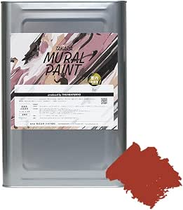 Amazon.co.jp: Water-based Paint for Indoor Mural Takara Mural Paint ...