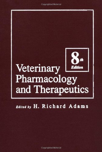 Veterinary Pharmacology and Therapeutics: 9780813817439: Medicine ...